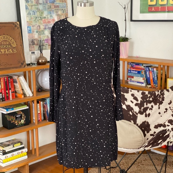 H&M | Dresses | Hm Star Printed Dress 4 | Poshmark